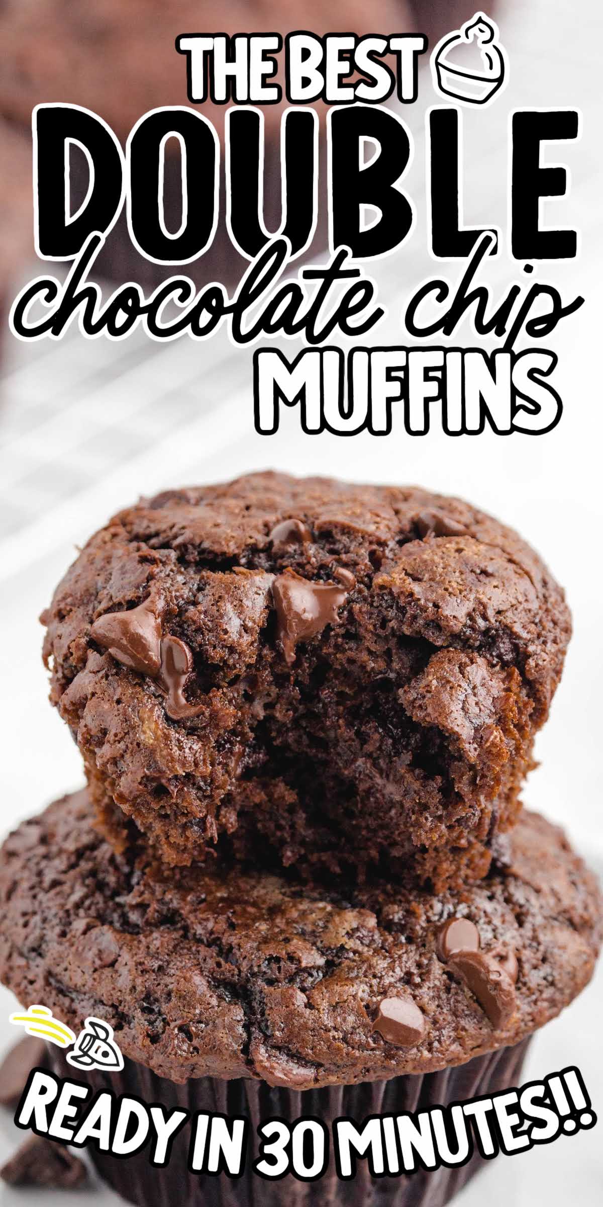 Double Chocolate Chip Muffin Recipe - Spaceships and Laser Beams