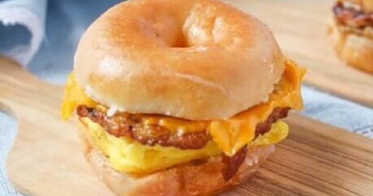 Krispy Kreme Breakfast Sandwich