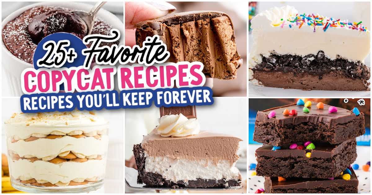 25+ Copycat Recipes You Can Make at Home - Spaceships and Laser Beams