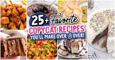 25+ Copycat Recipes You Can Make at Home - Spaceships and Laser Beams