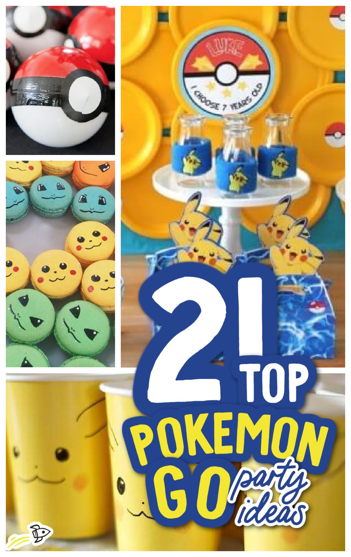 21 Top Pokémon Birthday Party Ideas - Spaceships and Laser Beams