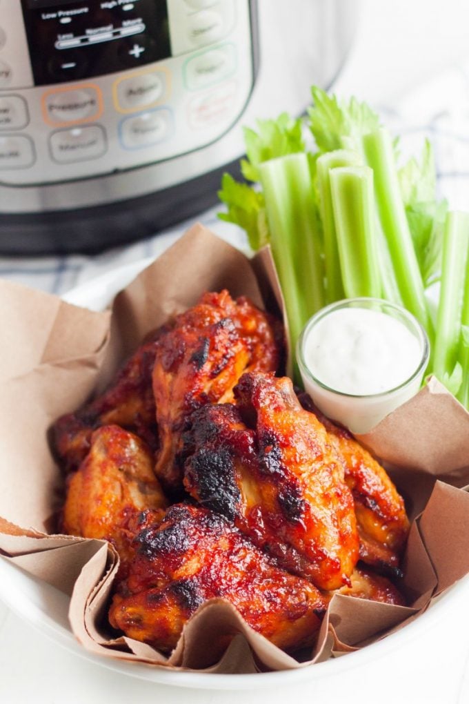 Instant Pot Chicken Wings - Spaceships and Laser Beams