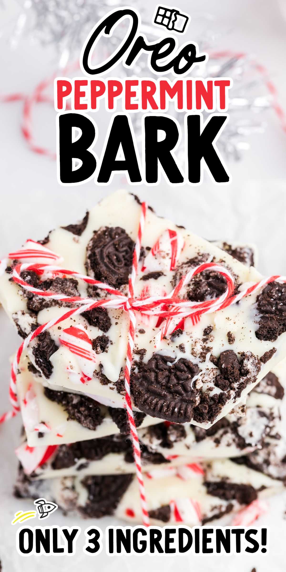 Peppermint Oreo Bark - Spaceships and Laser Beams