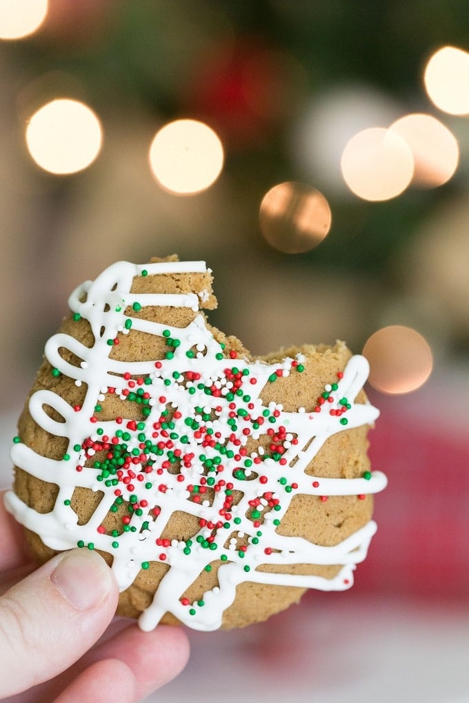 Soft Gingerbread Cookies - Spaceships and Laser Beams
