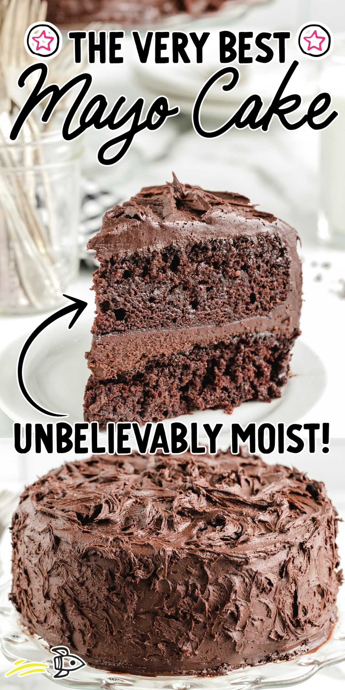 Chocolate Mayonnaise Cake Recipe - Spaceships and Laser Beams