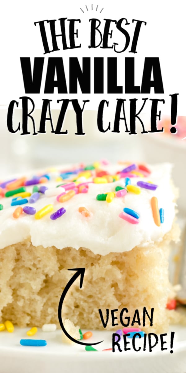 Vanilla Crazy Cake (Depression Cake Recipe) - Spaceships and Laser Beams