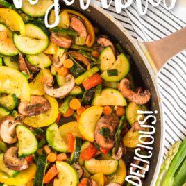Simple Sauteed Vegetables - Spaceships and Laser Beams