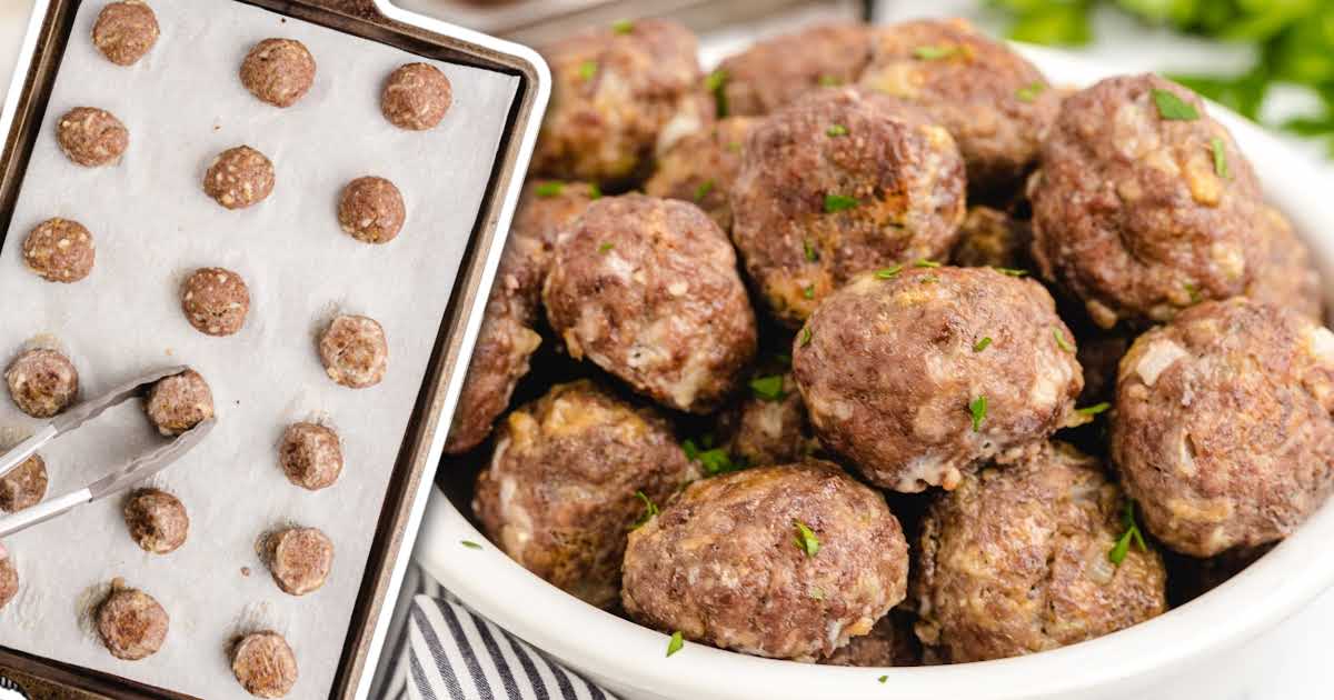 Homemade Meatballs (Never-Fail, Oven-Baked) - Spaceships and Laser Beams
