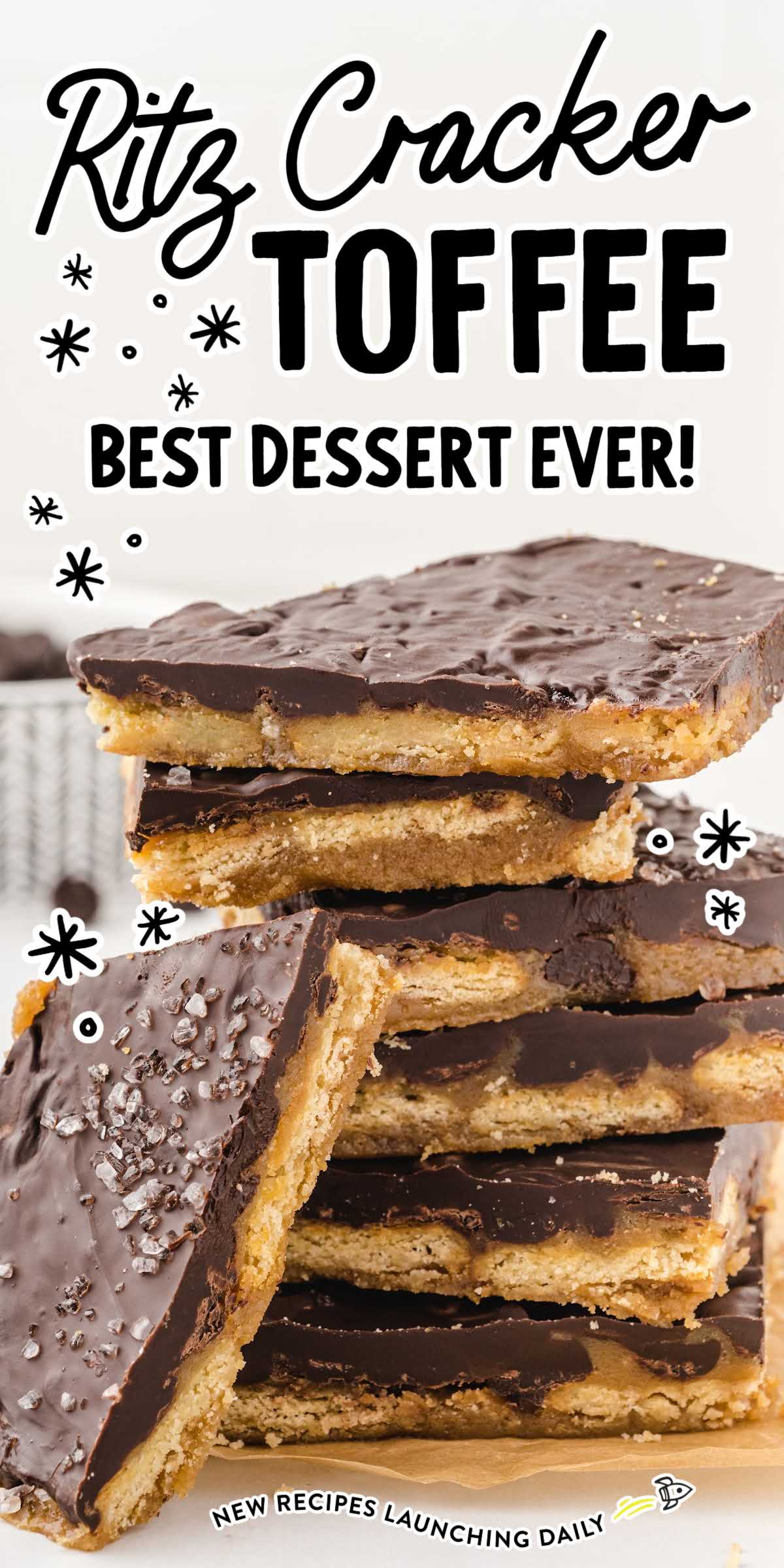 Ritz Cracker Toffee - Spaceships and Laser Beams