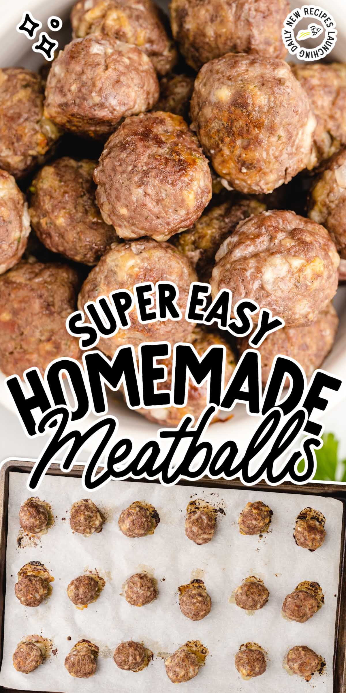 Homemade Meatballs (Never-Fail, Oven-Baked) - Spaceships and Laser Beams