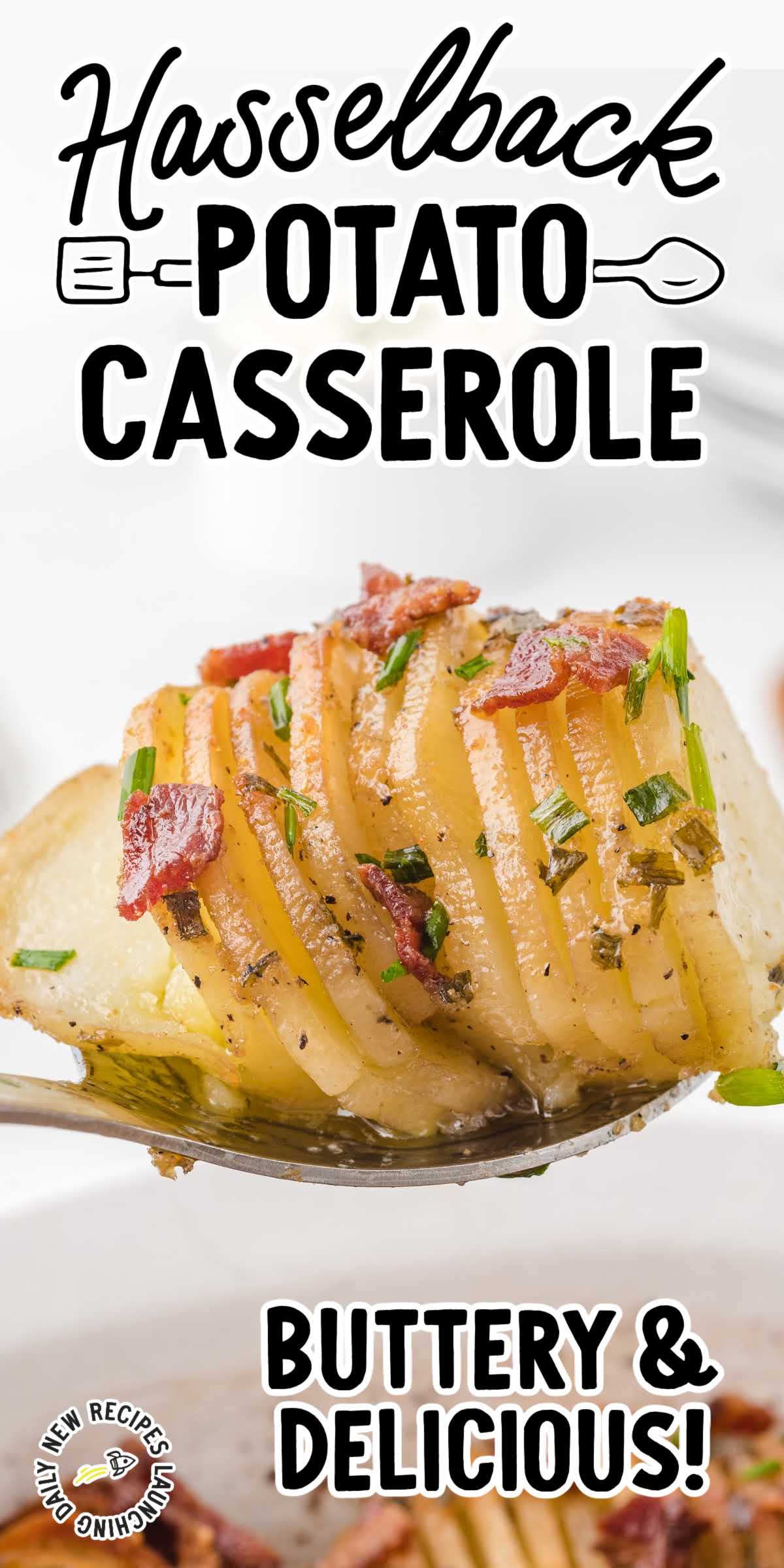 Hasselback Potato Casserole - Spaceships and Laser Beams