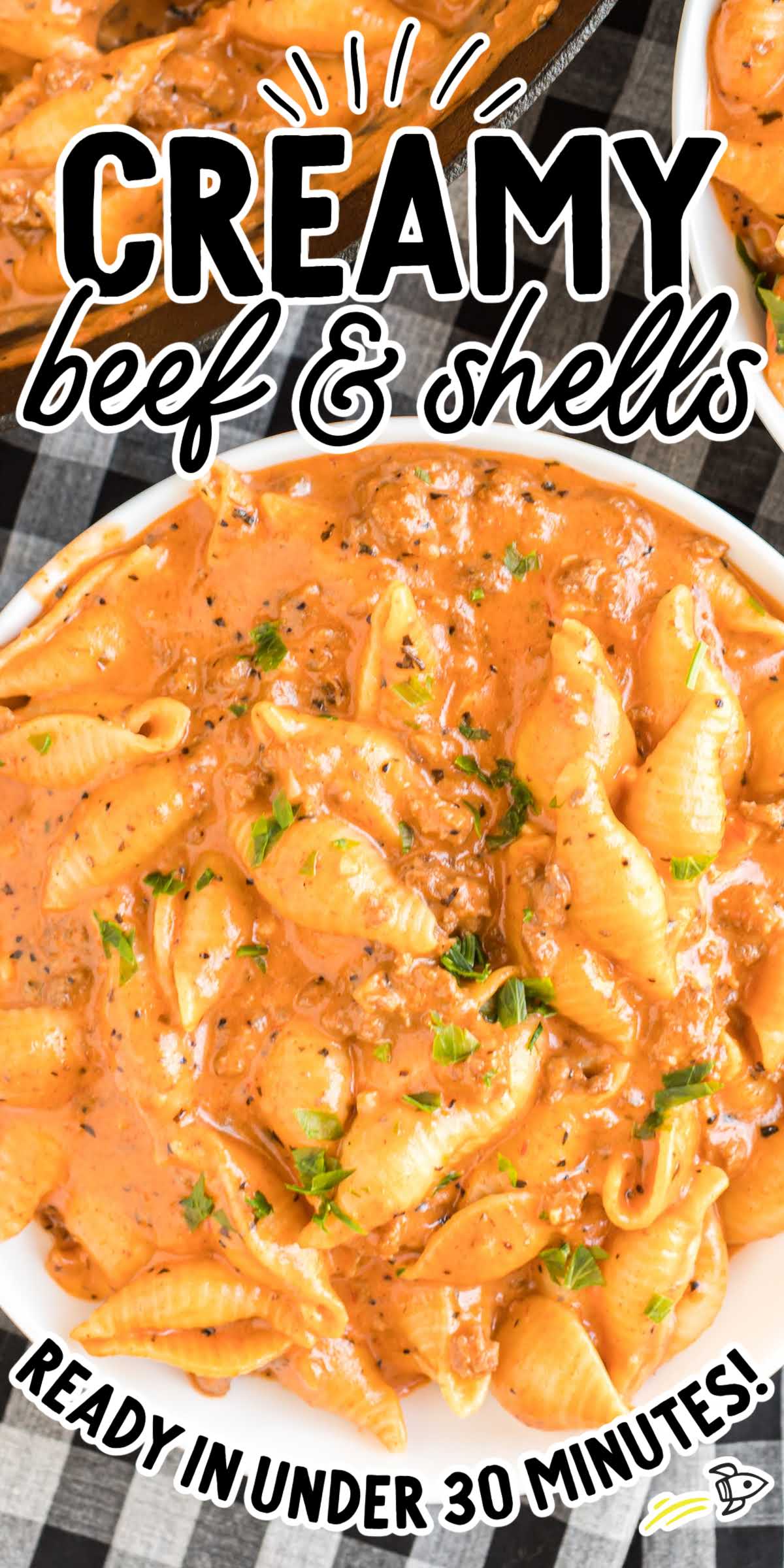 Creamy Beef and Shells - Spaceships and Laser Beams