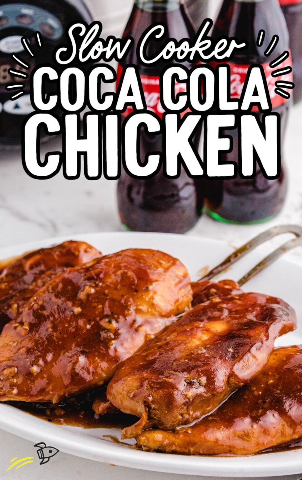 Slow Cooker Coca-Cola Chicken - Spaceships and Laser Beams