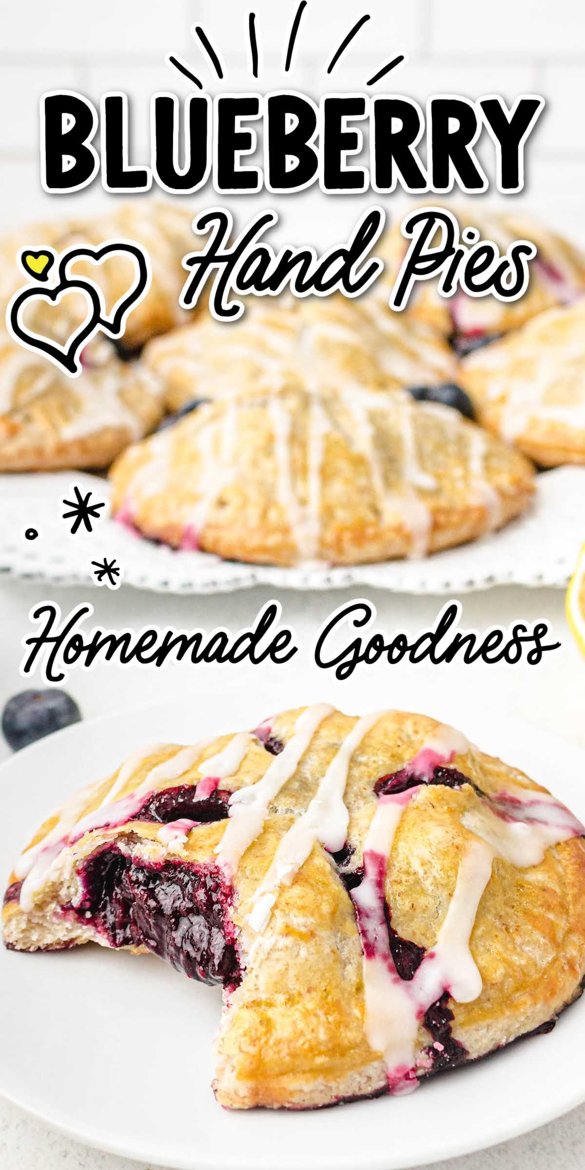 Blueberry Hand Pies - Spaceships and Laser Beams