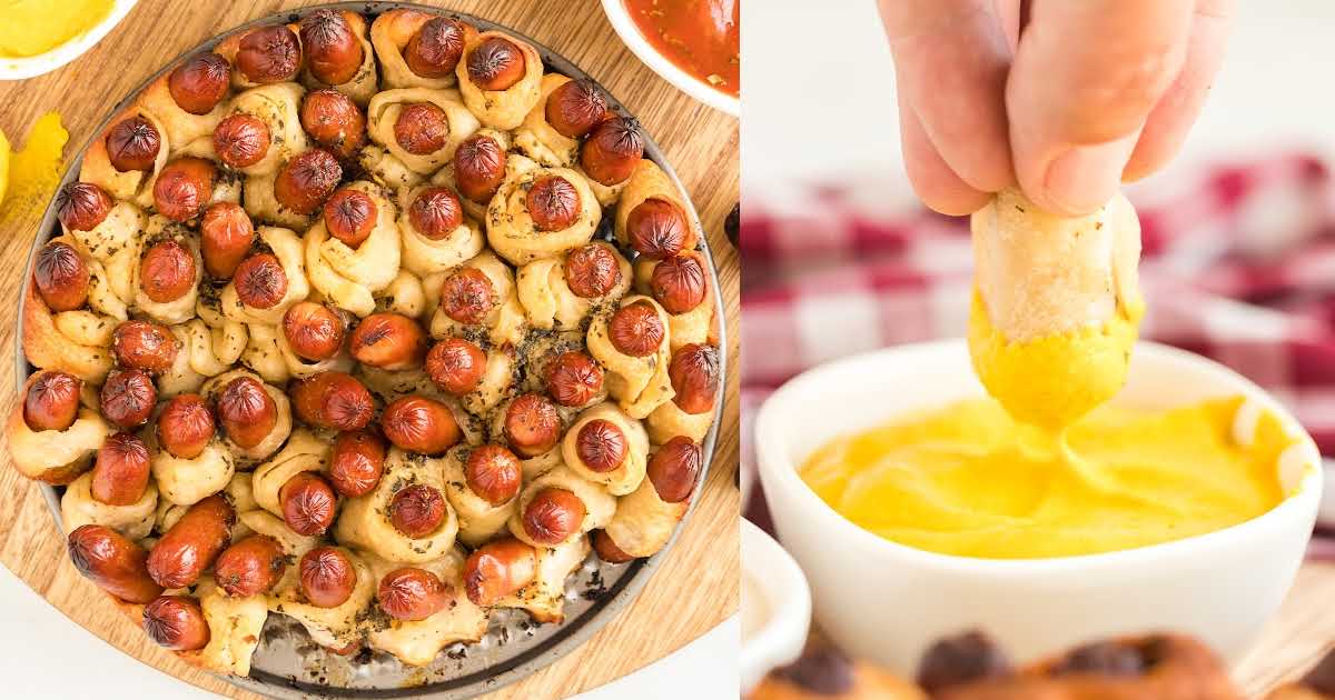 Pull Apart Pigs In A Blanket - Spaceships and Laser Beams