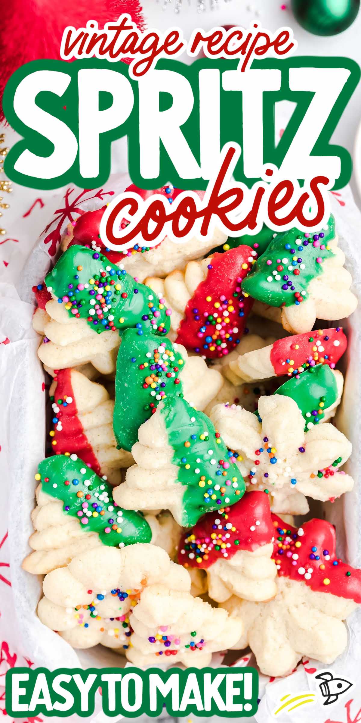 Spritz Cookie Recipe - Spaceships and Laser Beams