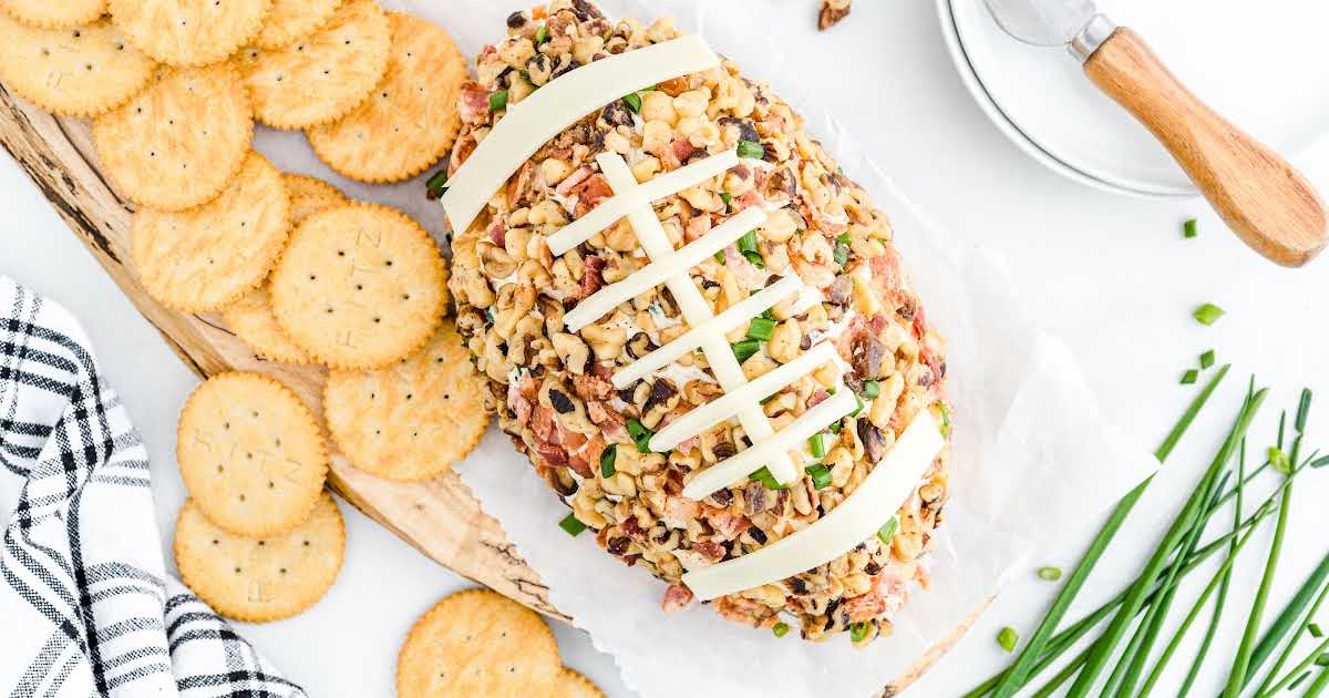 Dill Pickle Cheese Ball - Spaceships and Laser Beams