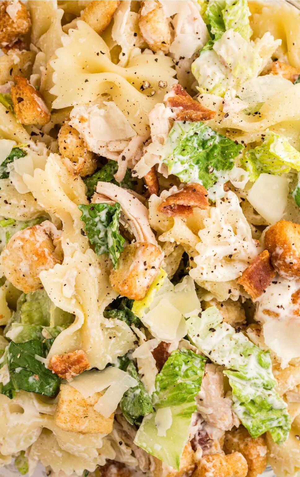 Caesar Pasta Salad - Spaceships and Laser Beams