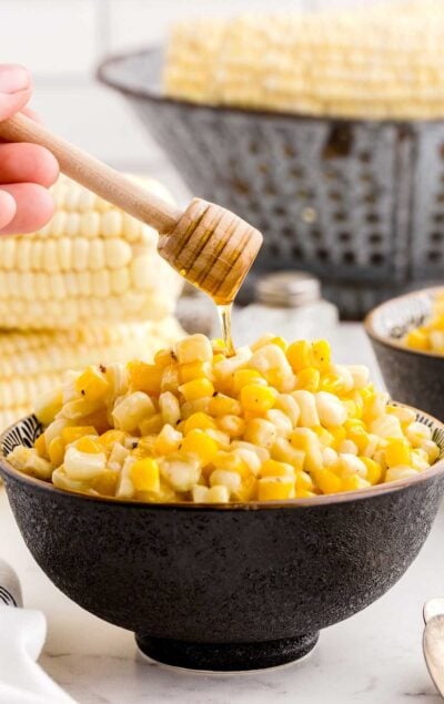 Honey Butter Skillet Corn - Spaceships and Laser Beams