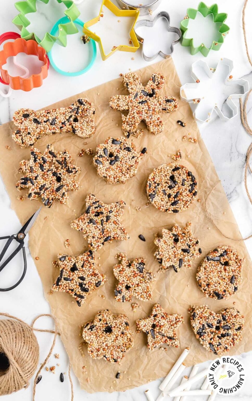 Birdseed Ornaments - Spaceships and Laser Beams