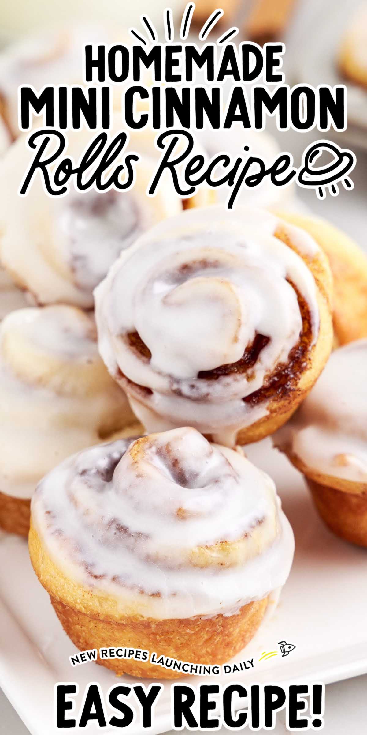 Mini Cinnamon Rolls - Spaceships and Laser Beams