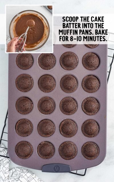 Texas Sheet Cake Bites - Spaceships and Laser Beams