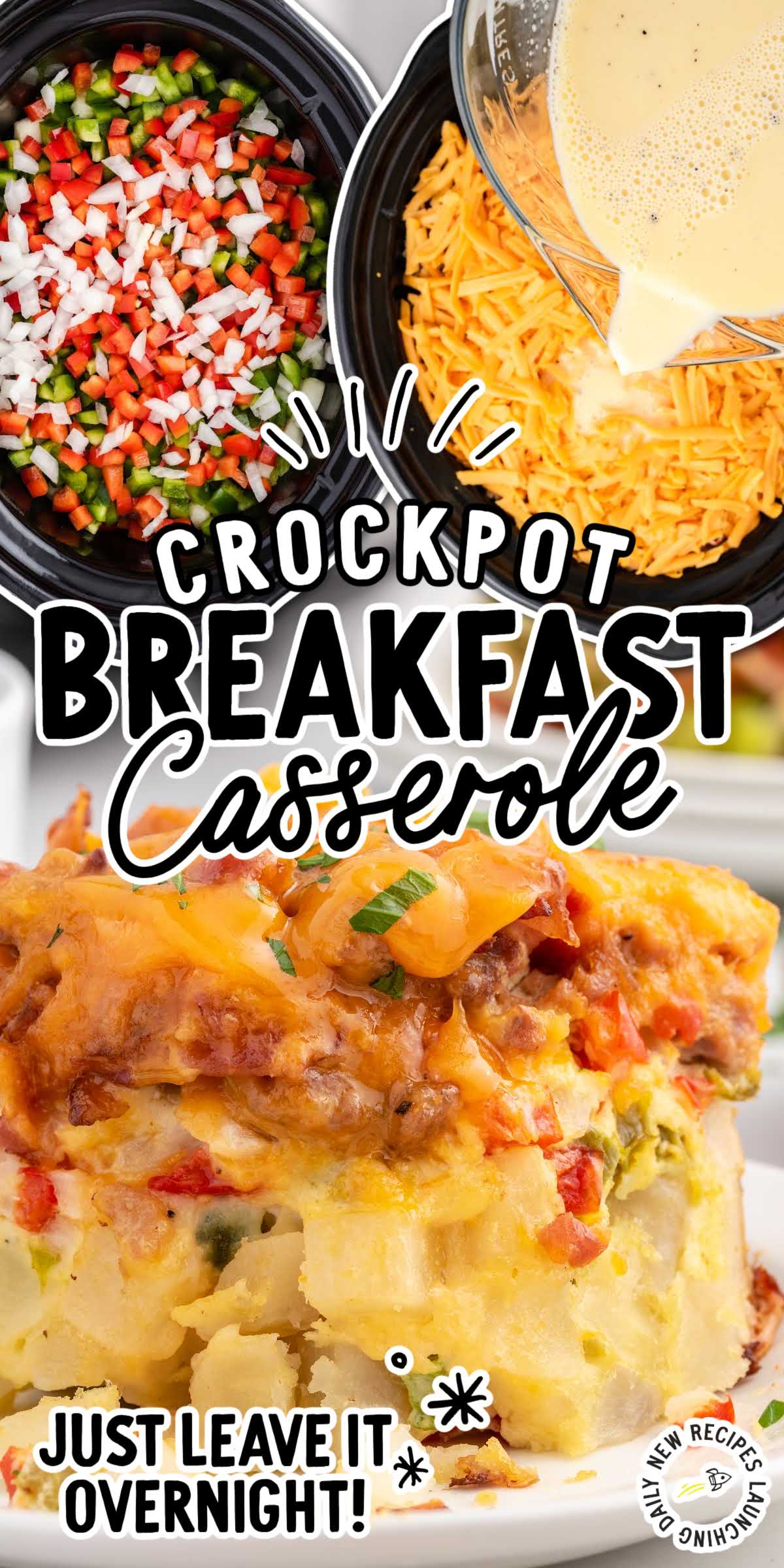 Crockpot Breakfast Casserole - Spaceships and Laser Beams