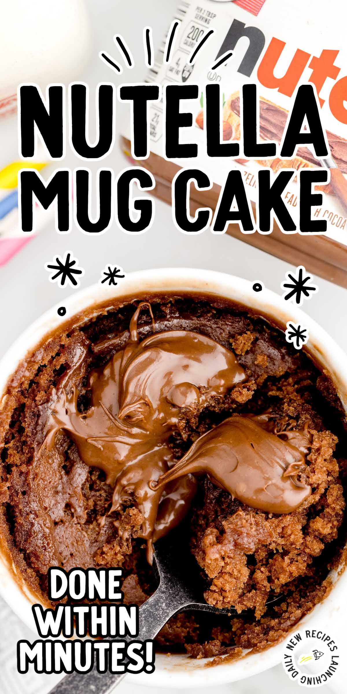 Nutella Mug Cake - Spaceships and Laser Beams