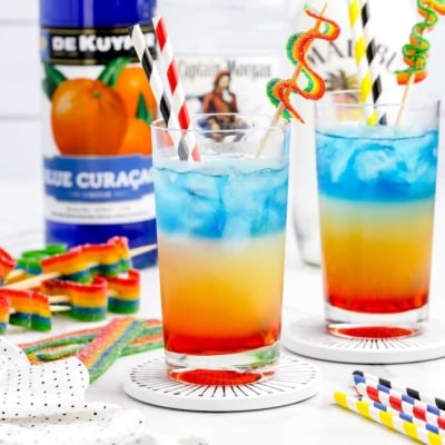 Rainbow Drink - Spaceships and Laser Beams