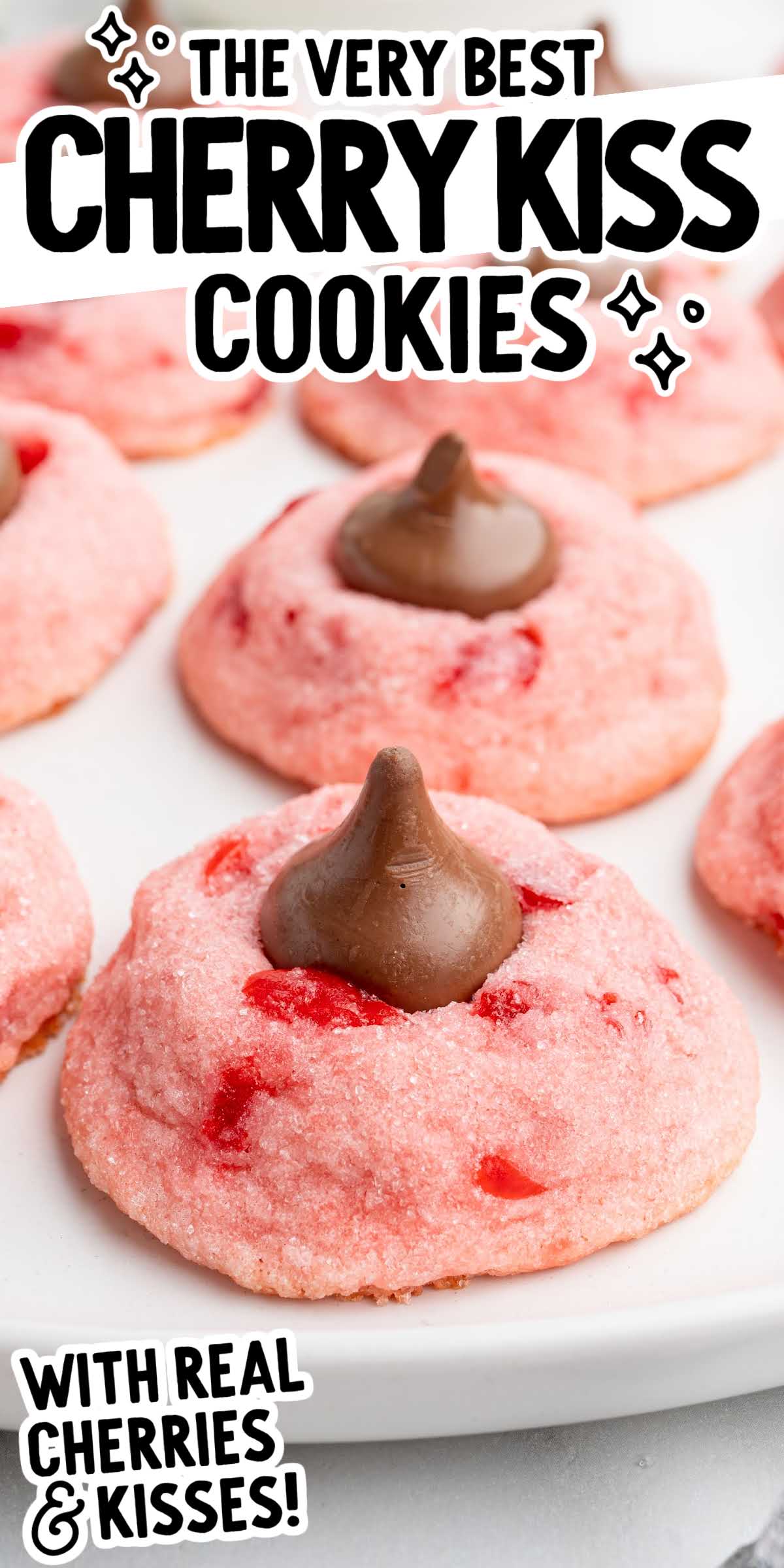 Cherry Kiss Cookies Recipe - Spaceships and Laser Beams