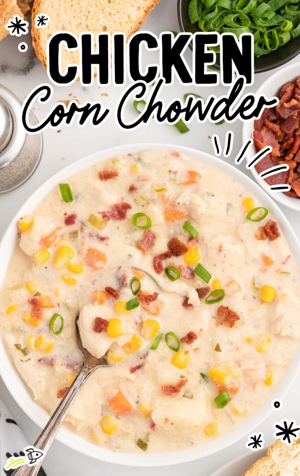 Creamy Chicken Corn Chowder Recipe - Spaceships and Laser Beams