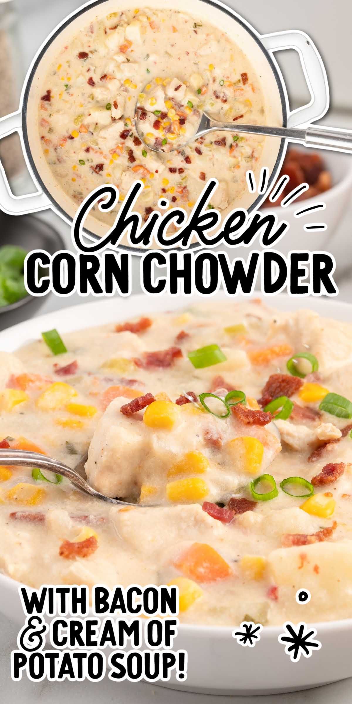 Creamy Chicken Corn Chowder Recipe - Spaceships and Laser Beams