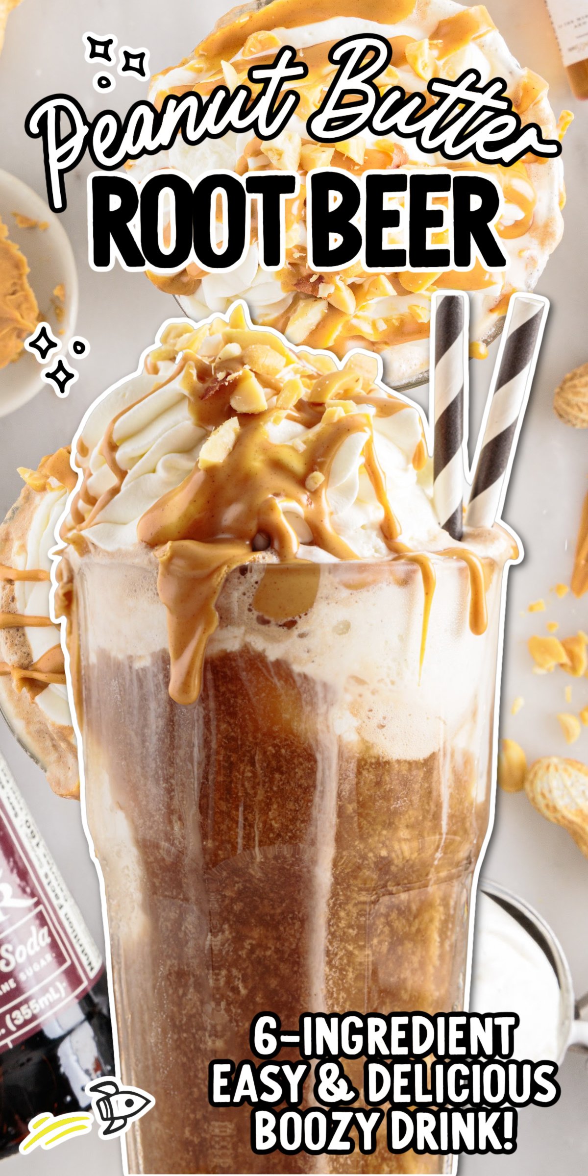 Alcoholic Root Beer Float - Spaceships and Laser Beams