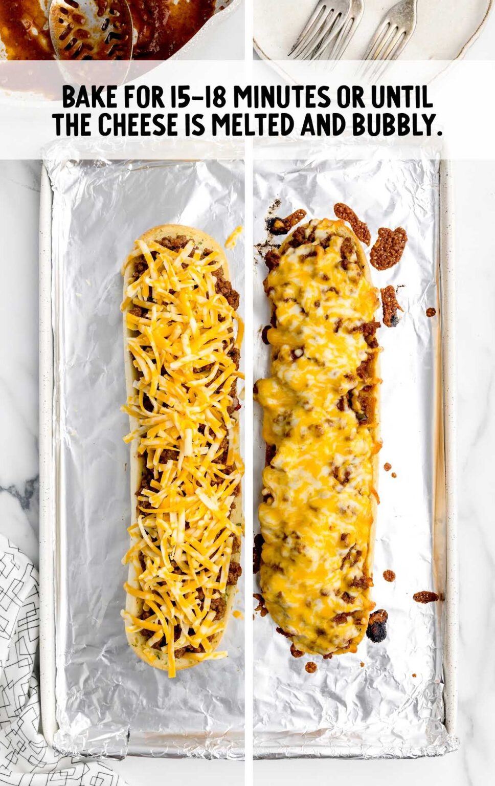 Garlic Bread Sloppy Joes - Spaceships and Laser Beams
