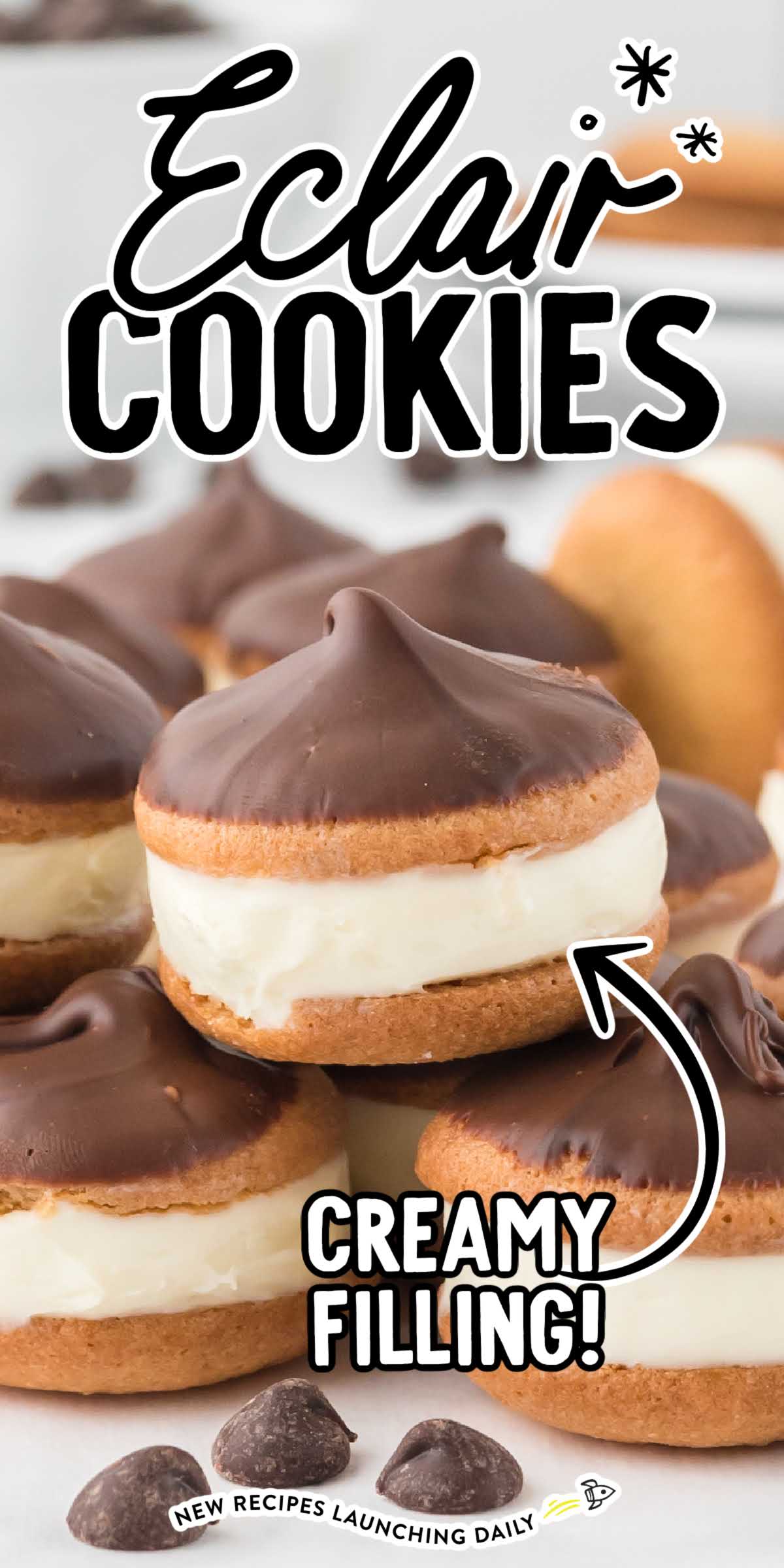 Eclair Cookies - Spaceships and Laser Beams