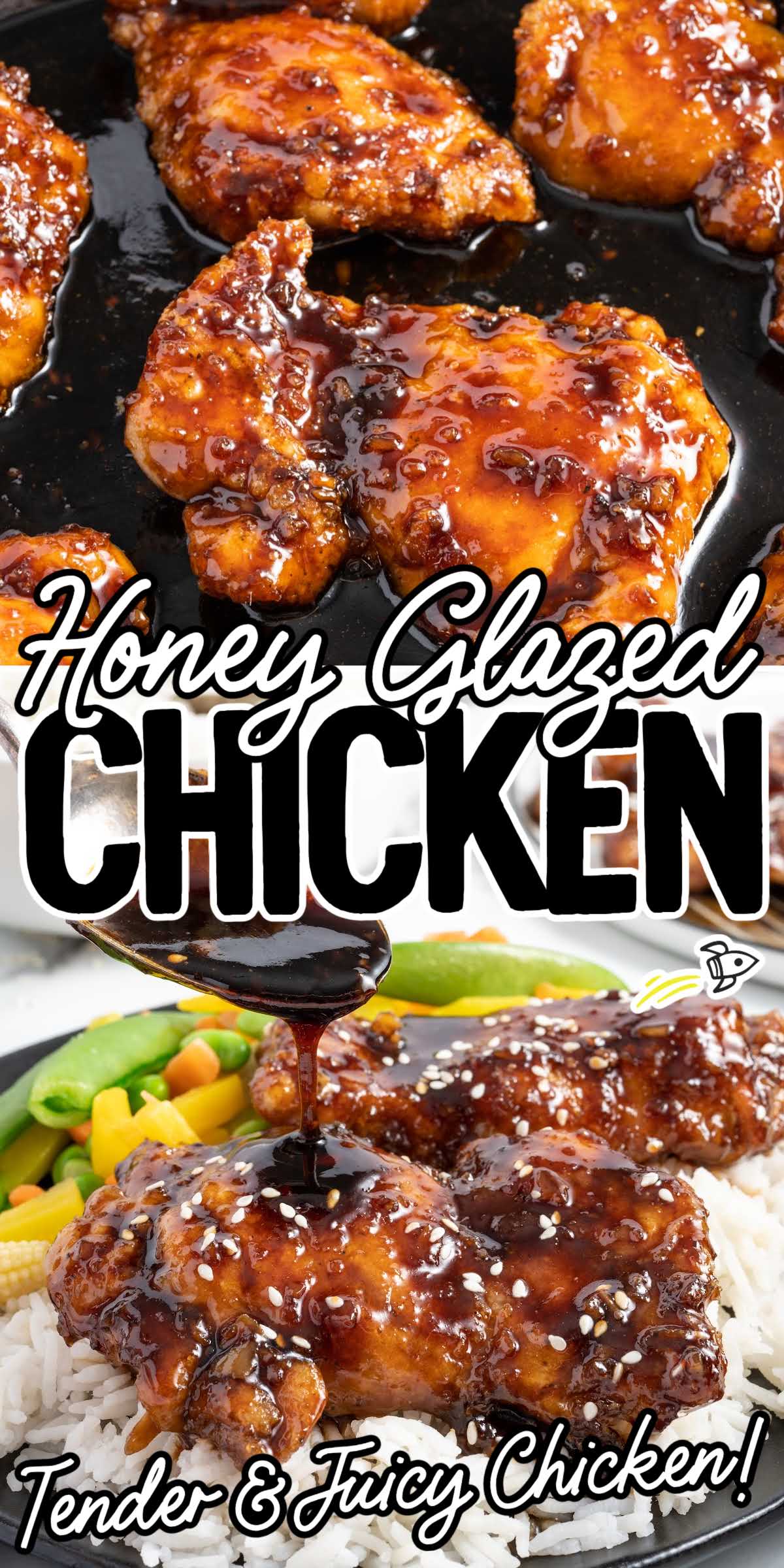Honey Glazed Chicken - Spaceships and Laser Beams