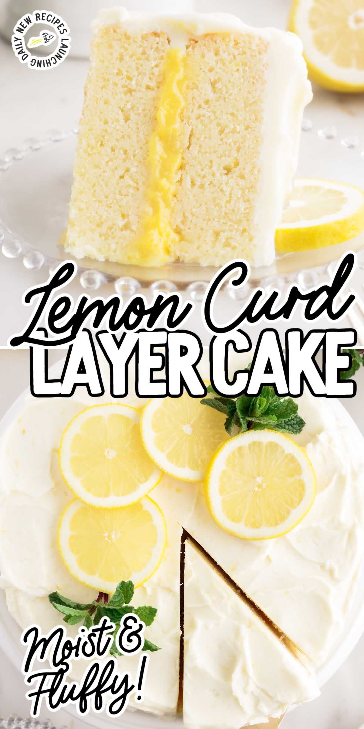 Lemon Curd Cake - Spaceships and Laser Beams
