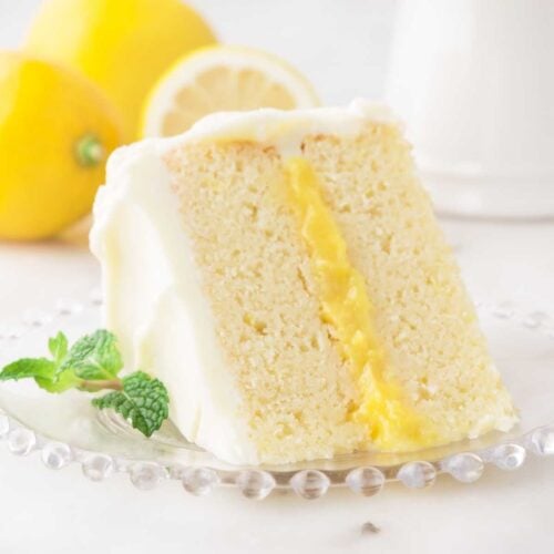 Lemon Curd Cake - Spaceships and Laser Beams