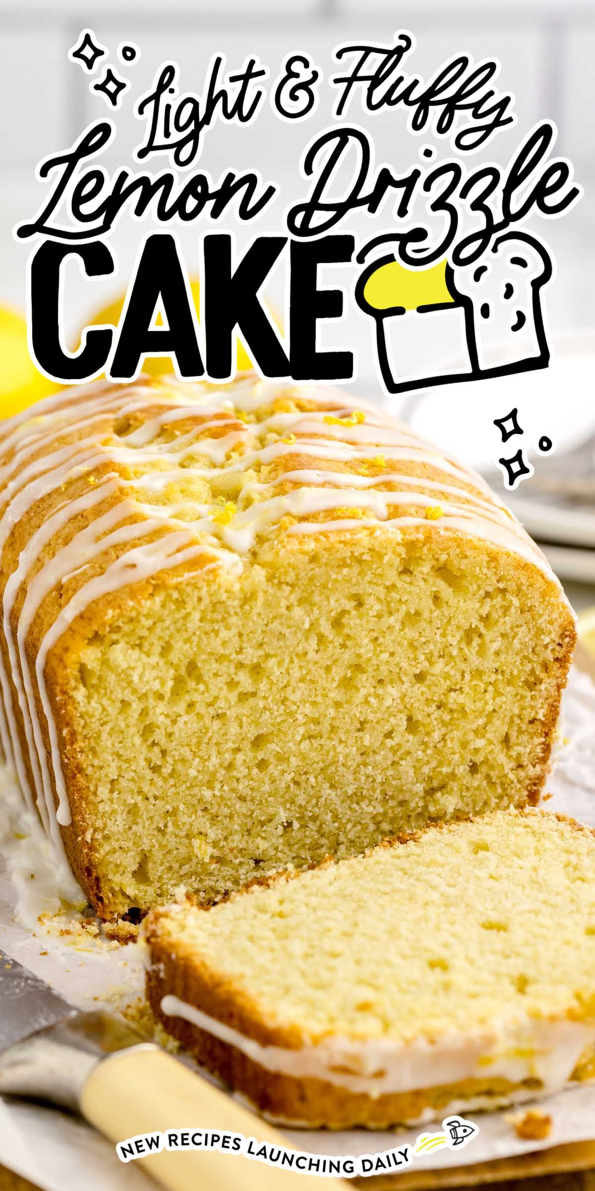 Lemon Drizzle Cake - Spaceships and Laser Beams