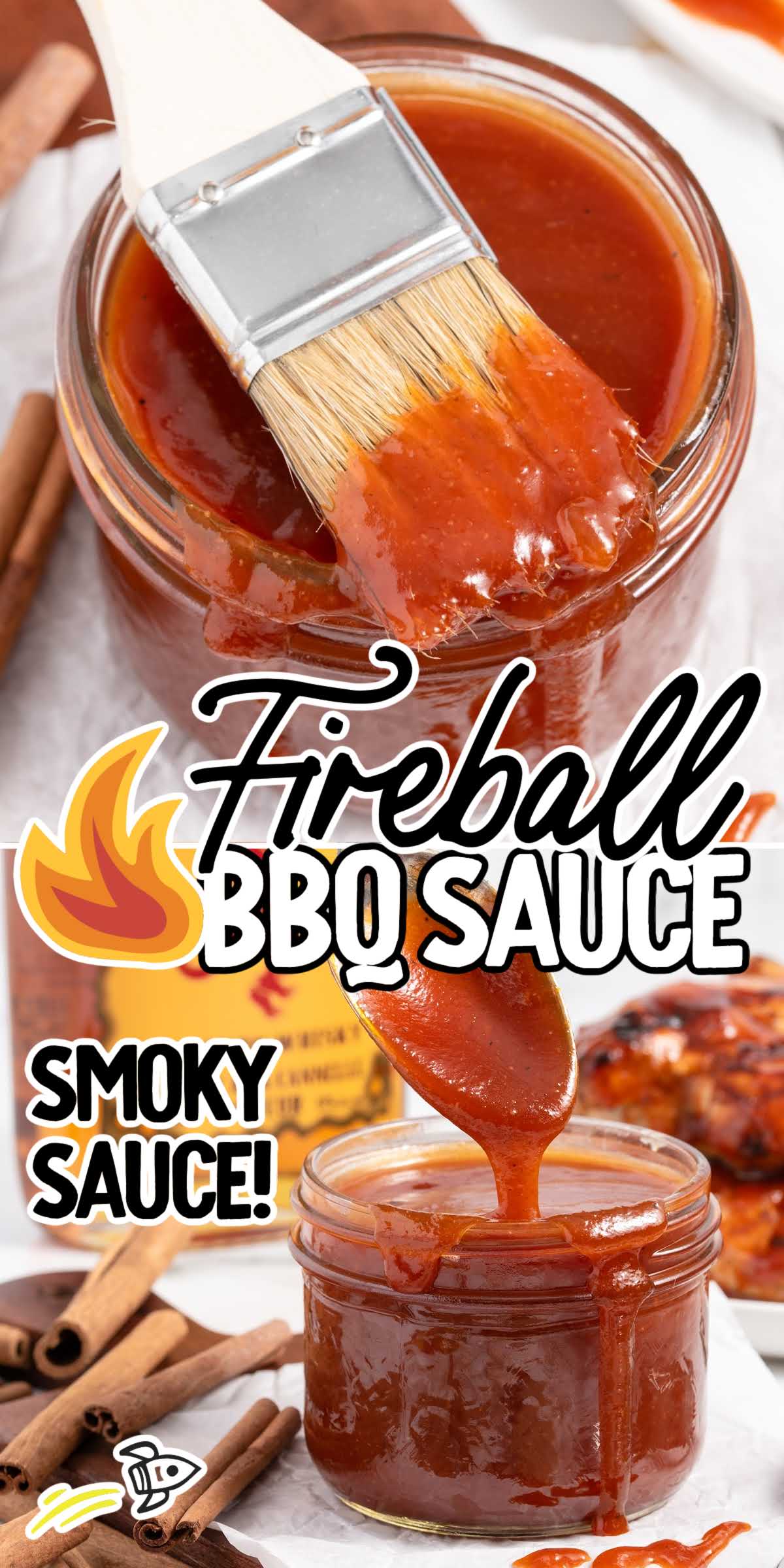 Fireball BBQ Sauce - Spaceships and Laser Beams