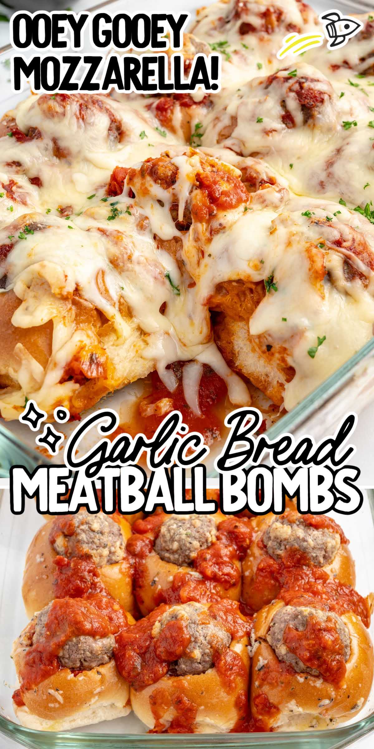 Garlic Bread Meatball Bombs - Spaceships and Laser Beams