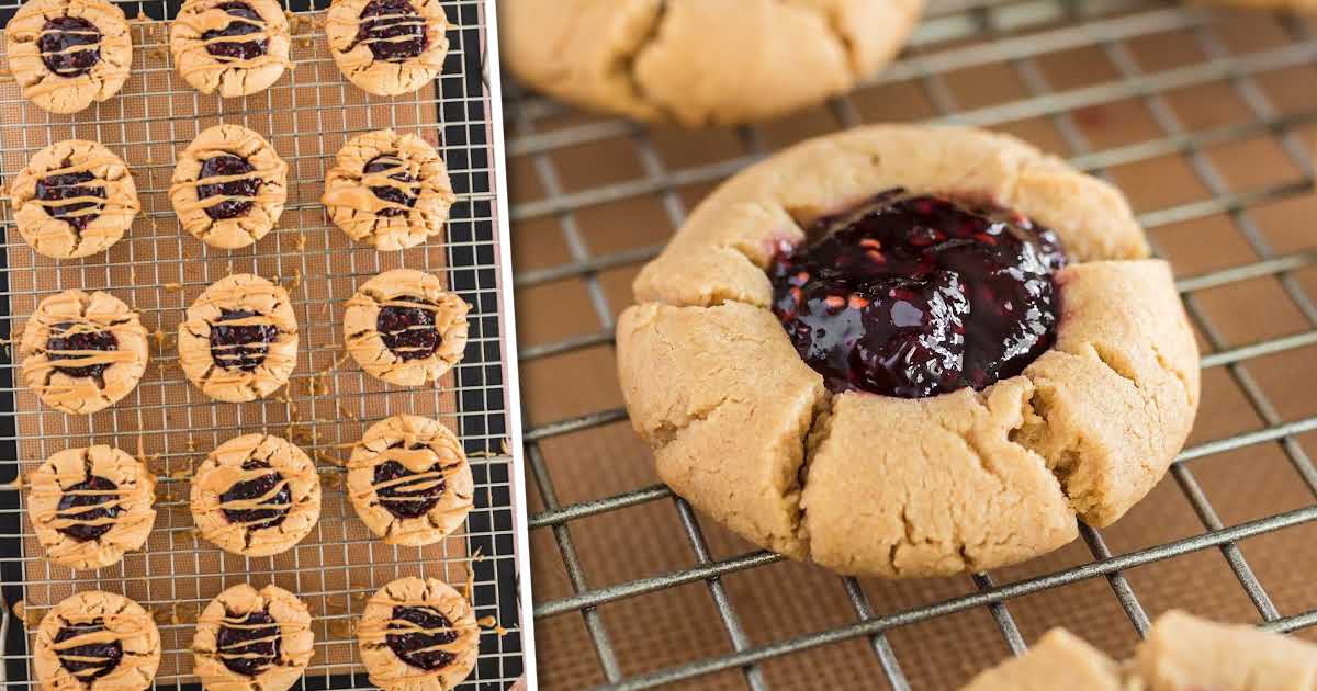 Peanut Butter Thumbprint Cookies Spaceships And Laser Beams