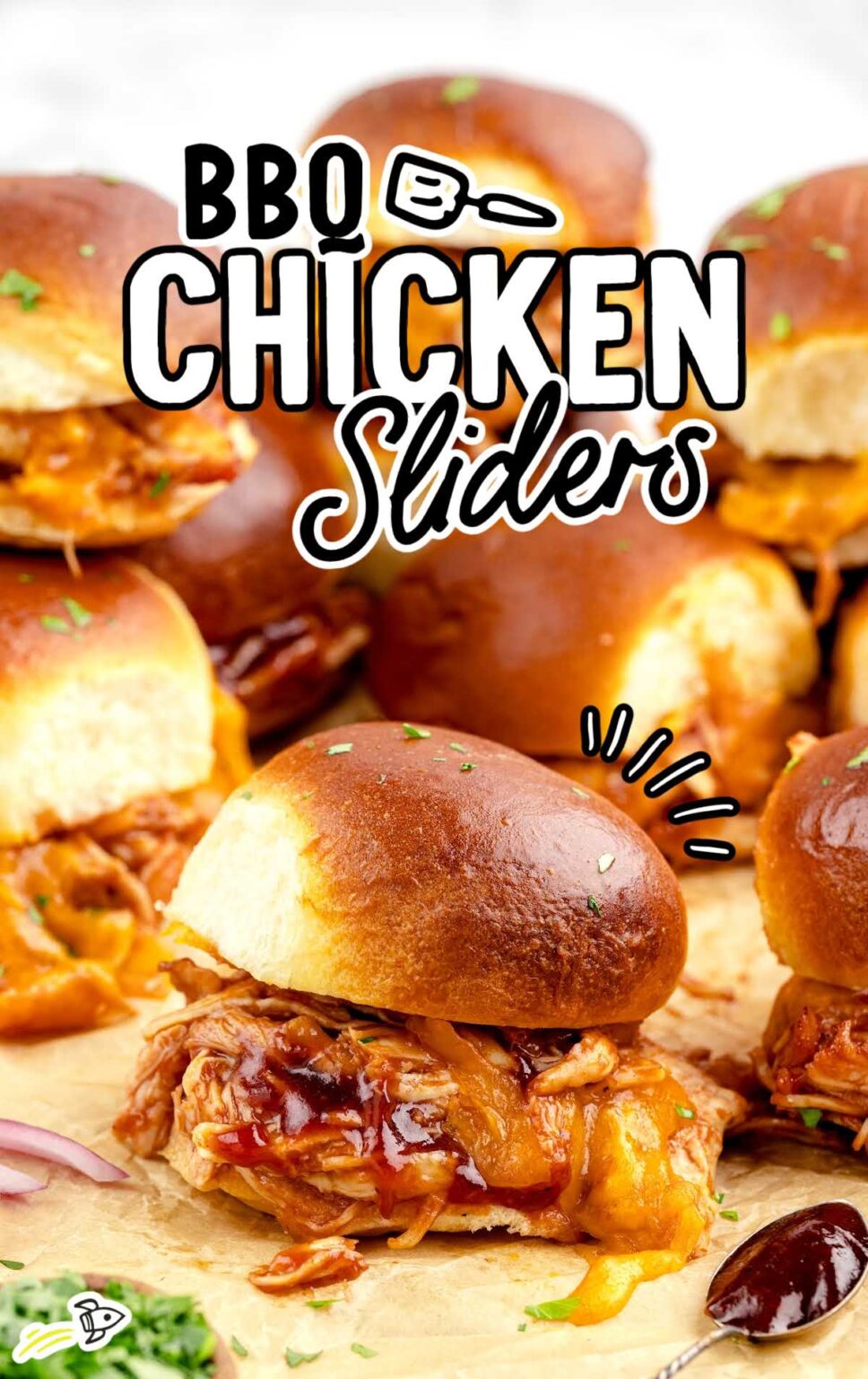 BBQ Chicken Sliders - Spaceships and Laser Beams
