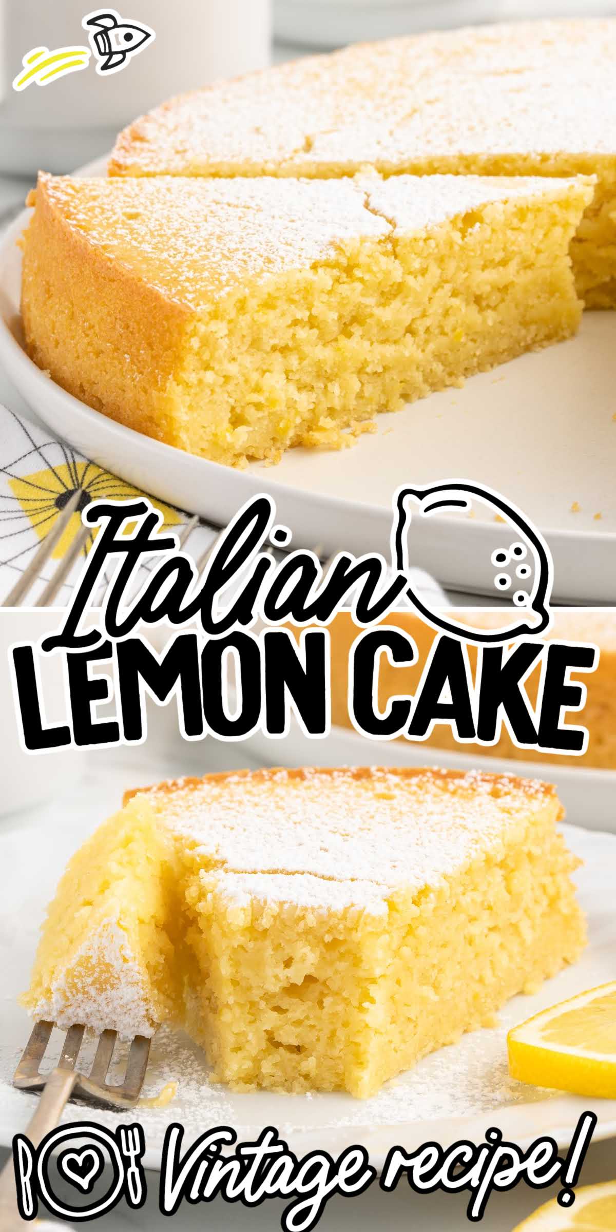 Italian Lemon Cake - Spaceships and Laser Beams