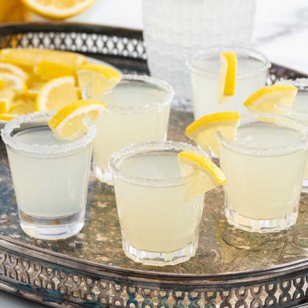Lemon Drop Shot - Spaceships and Laser Beams