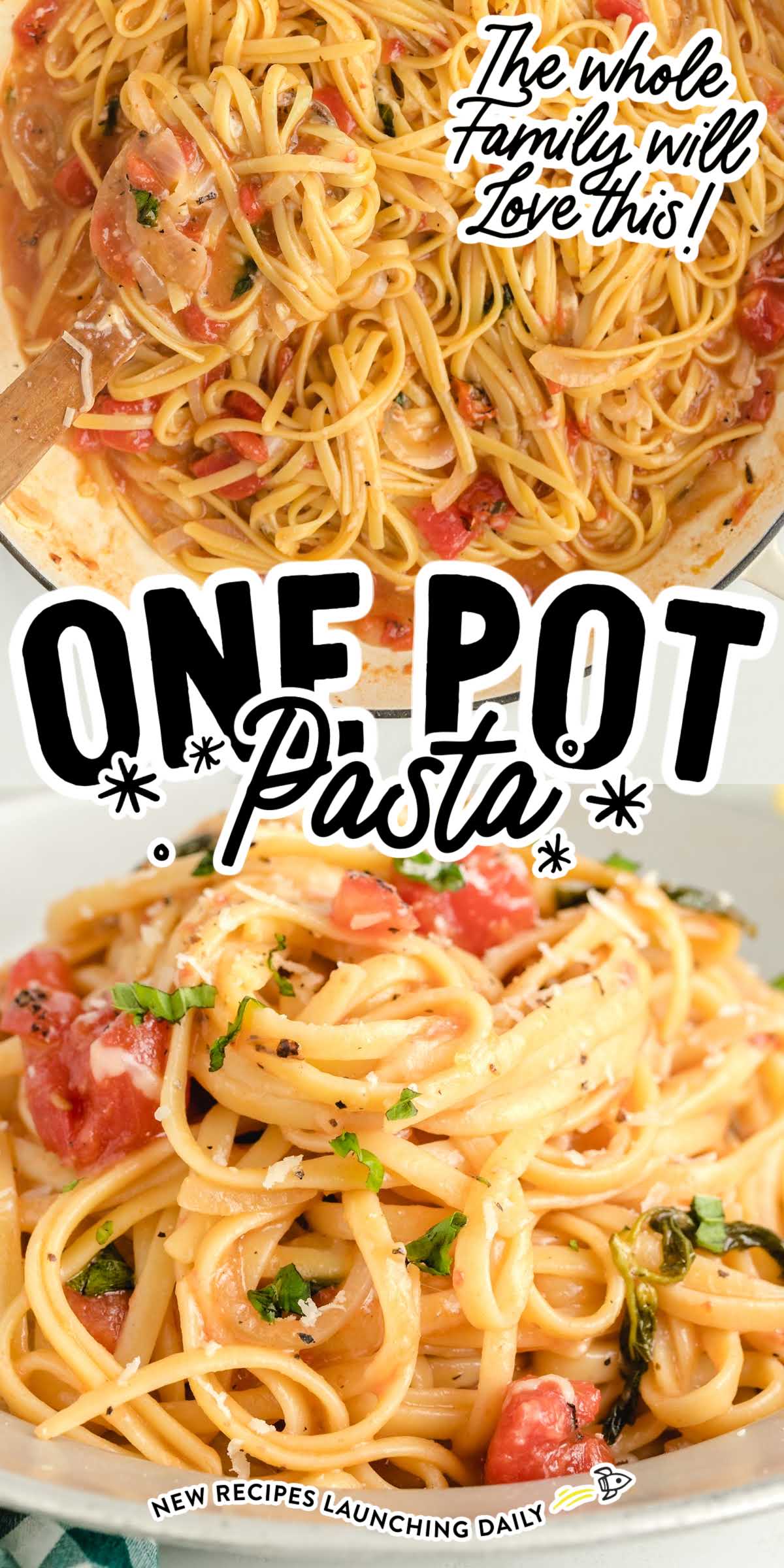 One Pot Pasta - Spaceships and Laser Beams