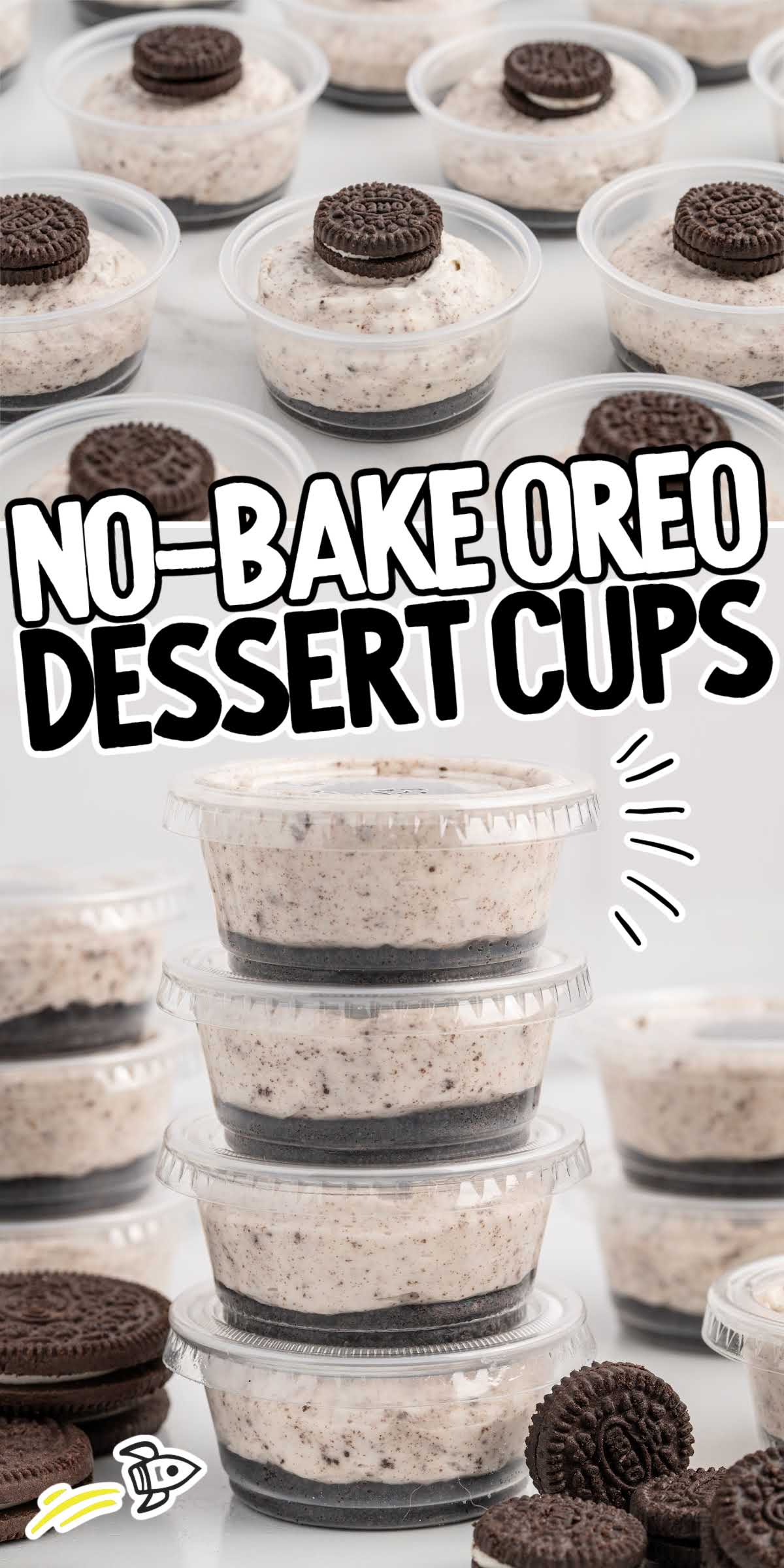Oreo Dessert Cups - Spaceships and Laser Beams