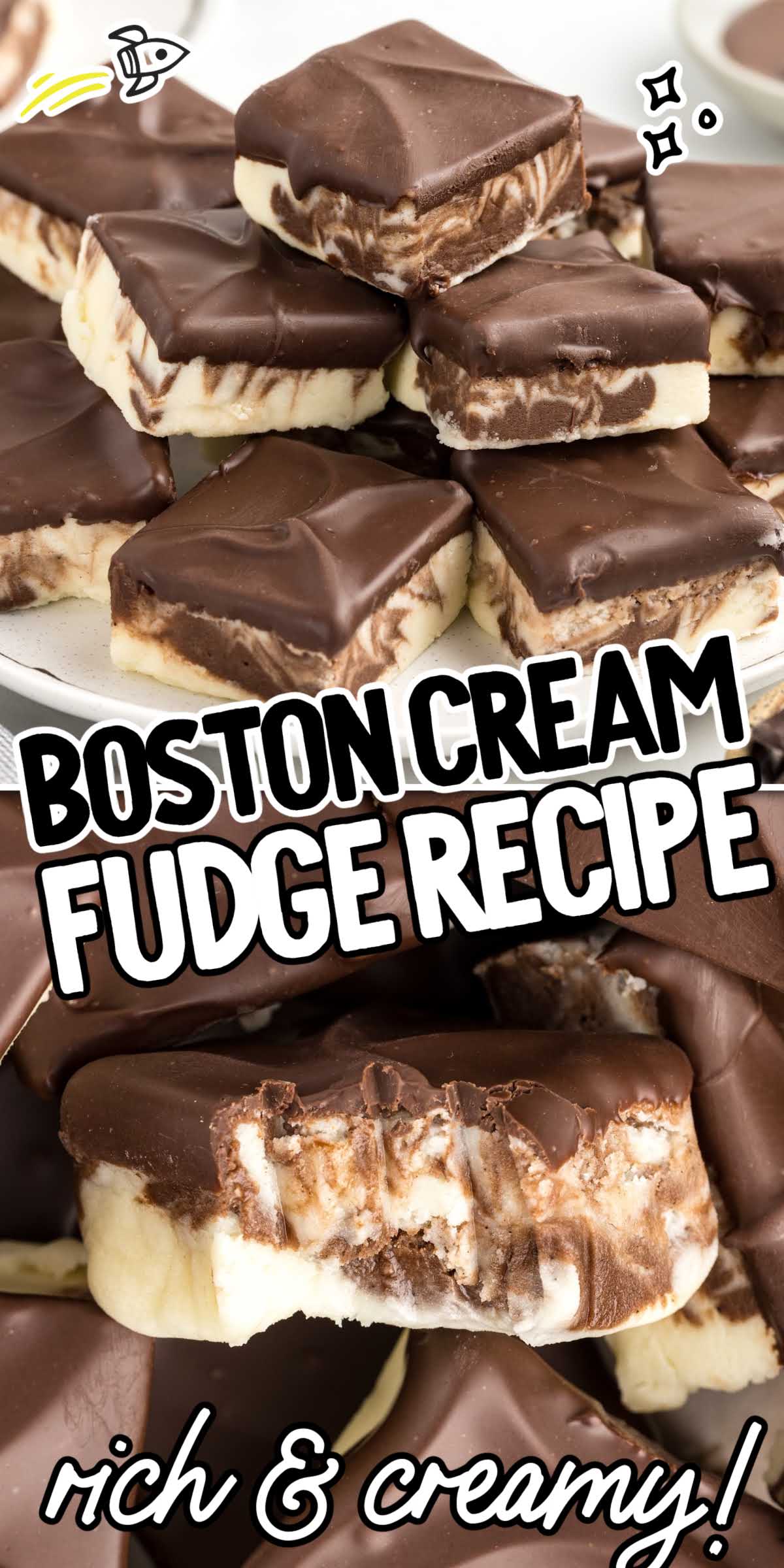 Boston Cream Fudge - Spaceships and Laser Beams