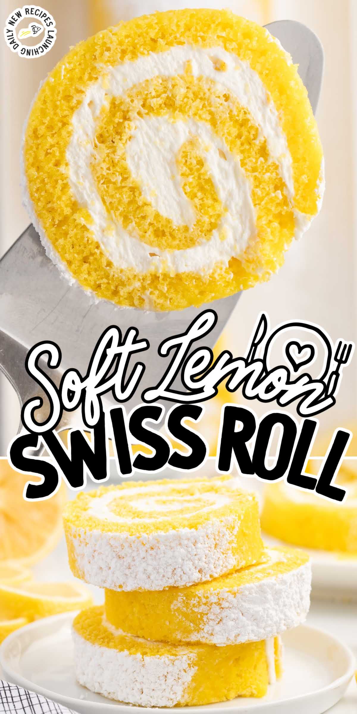 Lemon Swiss Roll - Spaceships and Laser Beams