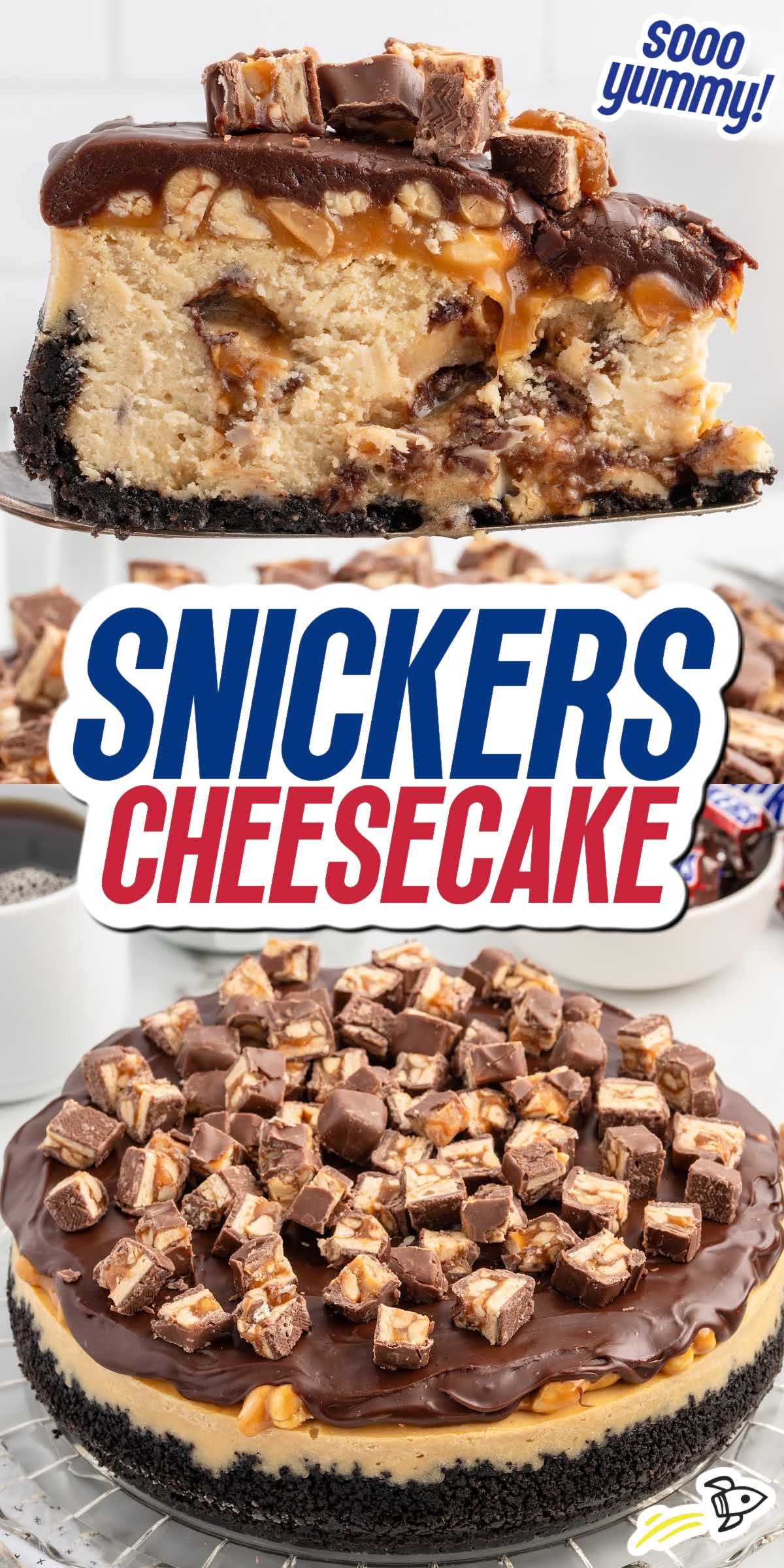 Snickers Cheesecake - Spaceships and Laser Beams